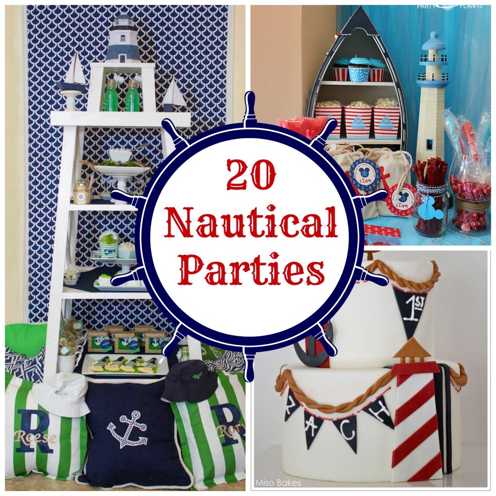 20 Creative Nautical Parties Celebrate Decorate