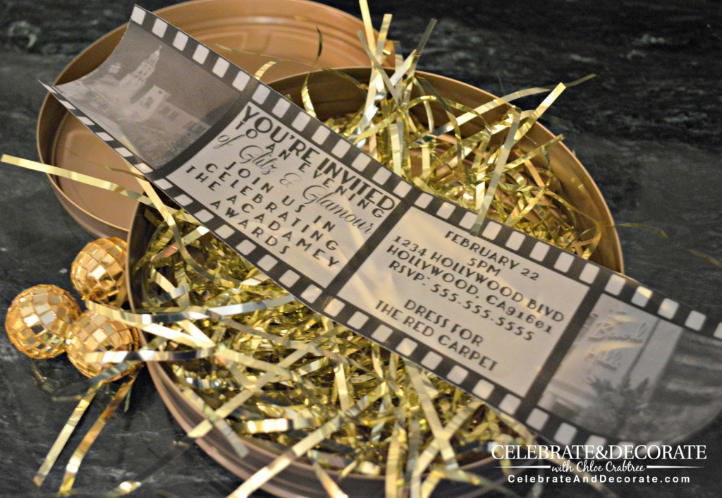 Academy-Awards-Party-Invitation - Celebrate & Decorate