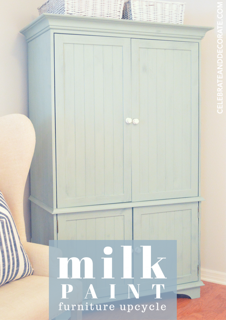 Milk Paint Furniture Upcycle - Celebrate & Decorate