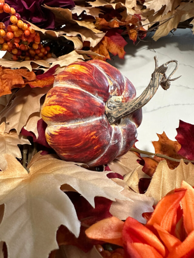 DIY Fall Grapevine Wreath - Celebrate & Decorate