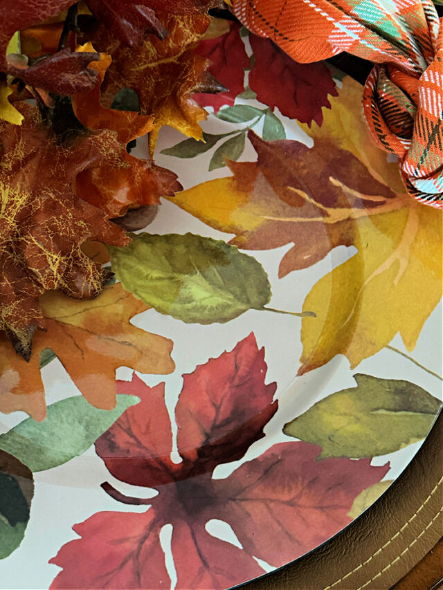 A Colorful Fall Tablescape - Celebrate & Decorate